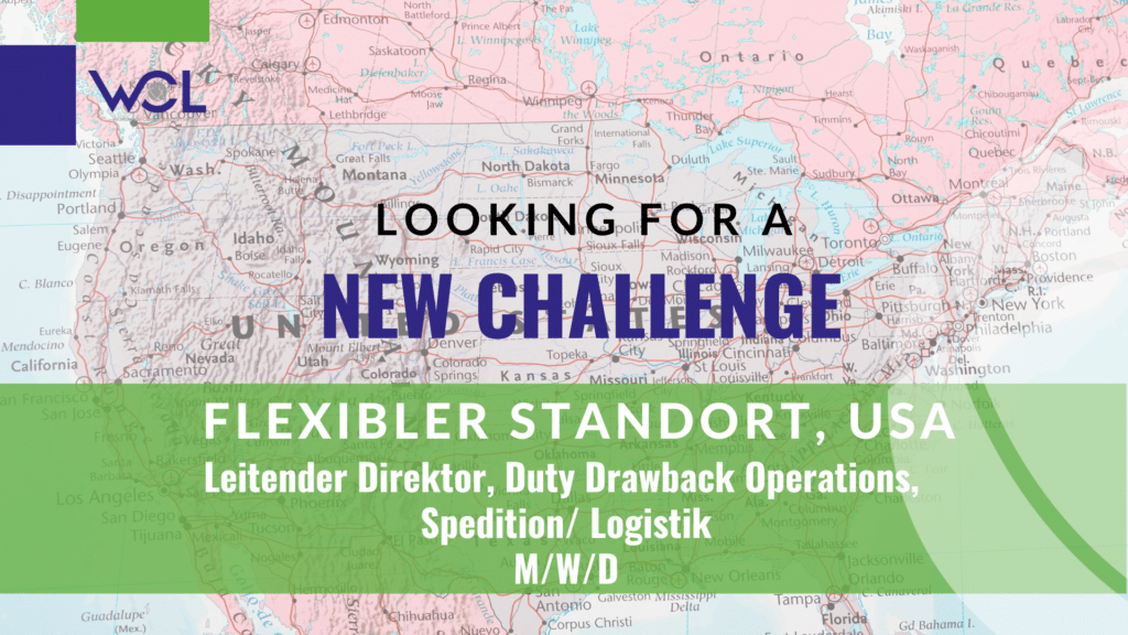 Leitender Direktor, Duty Drawback Operations, M/W/D Standort: Flexibel ...